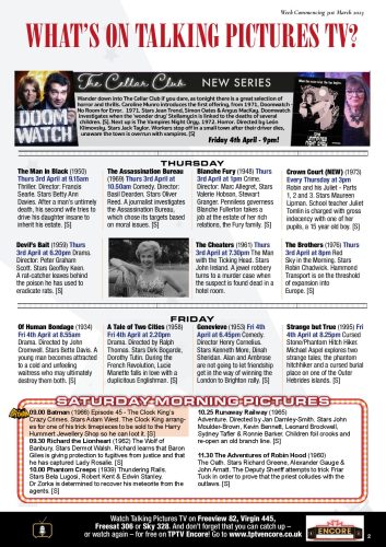TV Highlights – Talking Pictures TV