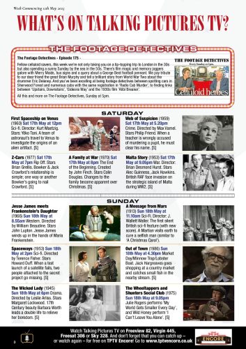 TV Highlights – Talking Pictures TV